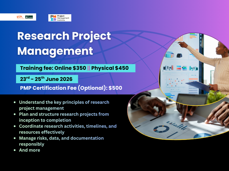 Research Project Management – IITA Training Platform