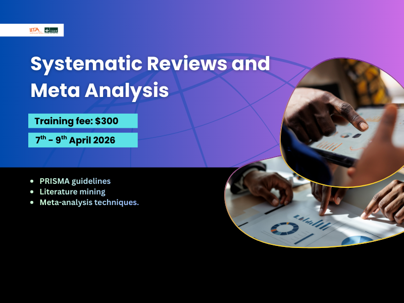Systematic Reviews and Meta Analysis – IITA Training Platform
